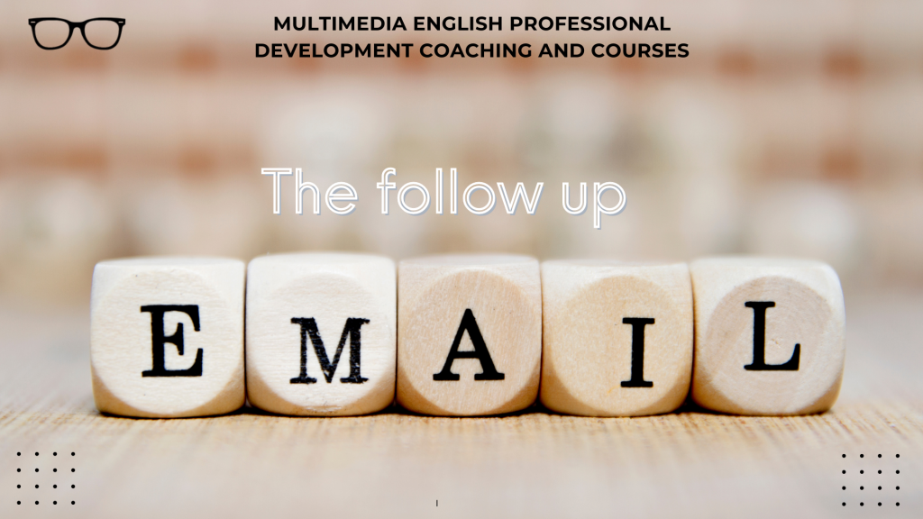 The Follow Up Email After A Job Interview Multimedia English